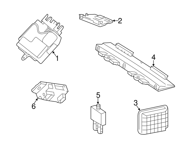 216-820-04-89 - Amplifier 2007-2014 Mercedes-Benz | Mercedes-Benz USA Parts