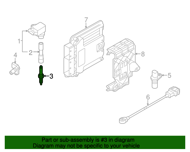 2015-2023 Audi Spark Plug 06K-905-601-B | Audi USA Parts