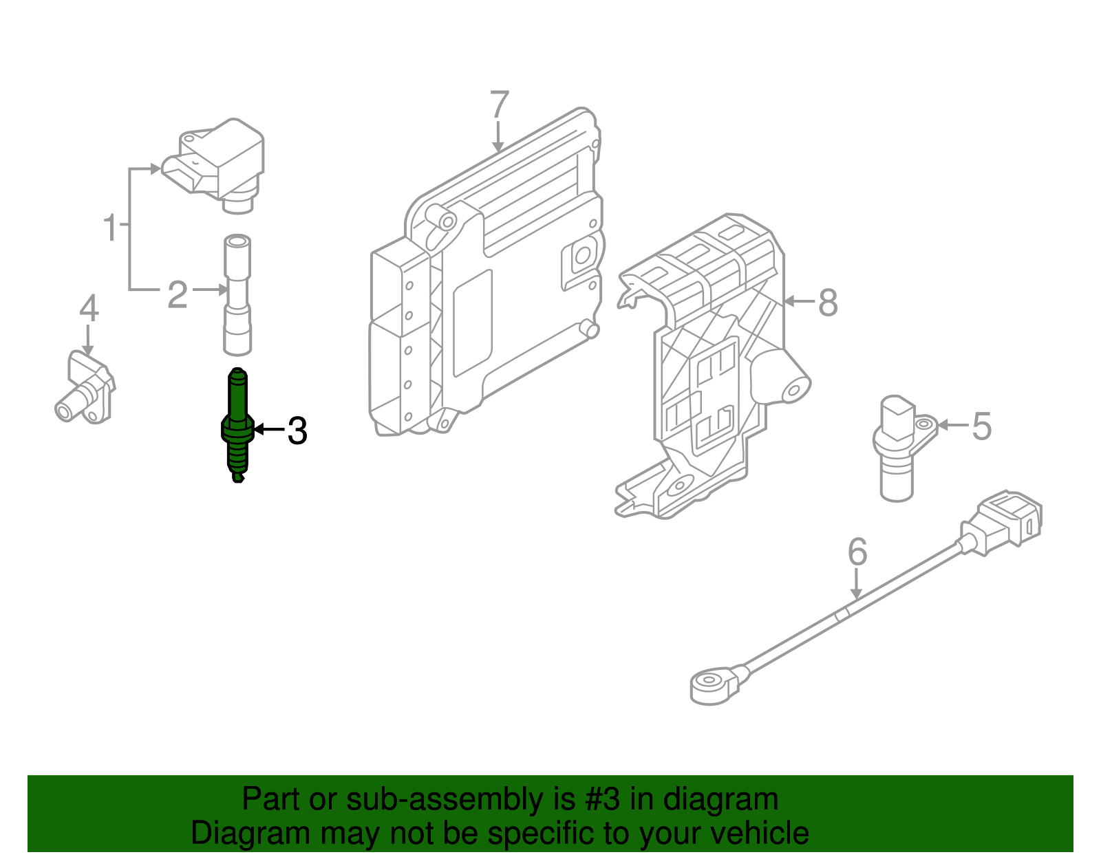 2015-2025 Audi Spark Plug 06K-905-601-B | Genuine Audi Parts
