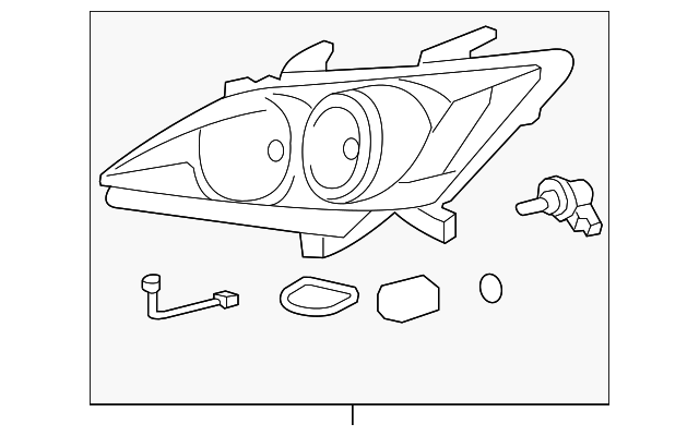 2007-2009 Lexus ES350 Composite Assembly 81185-33680 | OEM Parts Online