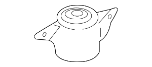 8W0-513-353-B - Shock Mount 2017-2025 Audi | Audi OEM Parts