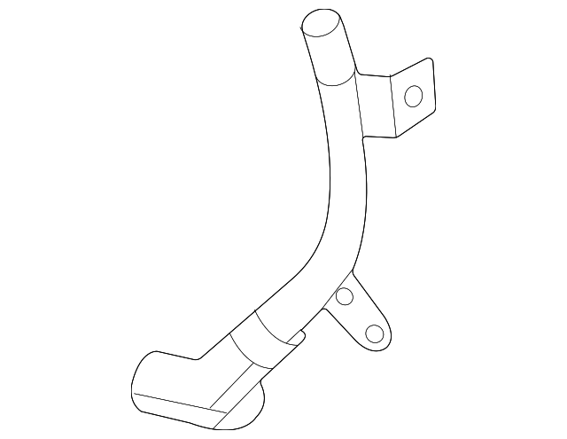 80A-122-445-R - Pipe 2020-2023 Audi | Audi OEM Parts