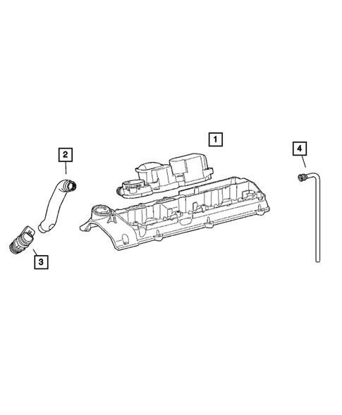 Crankcase Ventilation for 2004 Dodge Sprinter 3500 | Mopar eStore