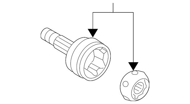 2008-2019 Nissan Outer Joint 39211-EN100 | TascaParts.com