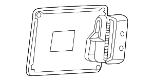 2014-2016 Chevrolet Corvette Active Suspension Control Module 23207801 ...