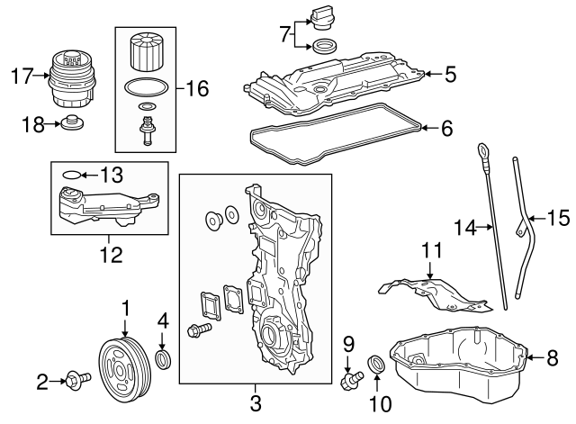 2013-2021 Lexus Valve Cover Gasket 11213-36020 | LexusOfKendall