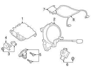 2019-2021 Nissan Rogue Sport Sdm Module K8820-6MM0A | Nissan Parts Store