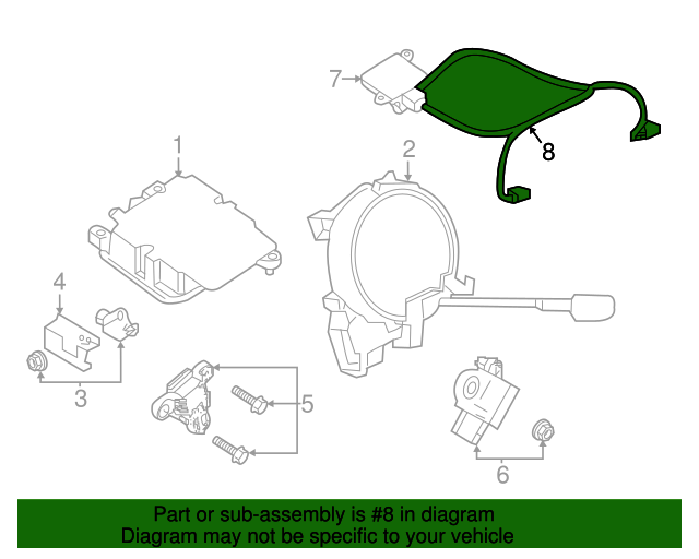 98854-7FW0A - Wire Harness - 2019-2022 Nissan | Nissan OEM Parts Direct