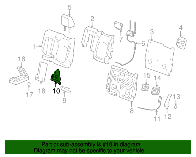 Buy Genuine GM Auto Parts - Actuator (Part # 25963928) | GM Parts Store