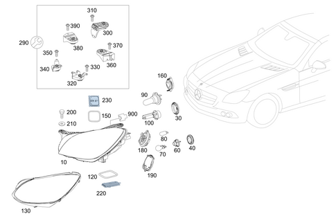 Front Illumination for 2019 Mercedes-Benz SLC300 | Mercedes-Benz USA Parts