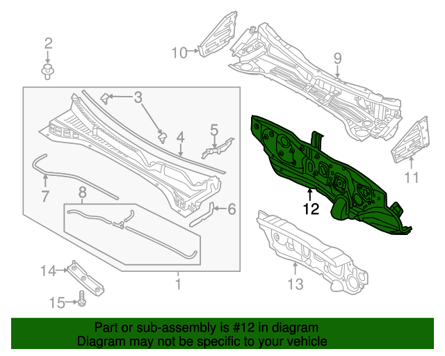 64300-D9500 - Dash Panel 2020-2022 Kia Sportage | Kia.Parts Store