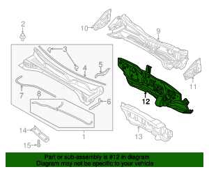 64300-D9500 - Dash Panel 2020-2022 Kia Sportage | Kia.Parts Store