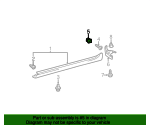 90189-06177 - Fender Liner Grommet - 2000-2015 Toyota | OEM Genuine Parts