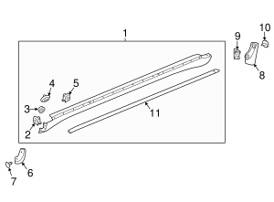 23204844 GM Rear Passenger Side Tire Front Air Deflector | GM Parts Store
