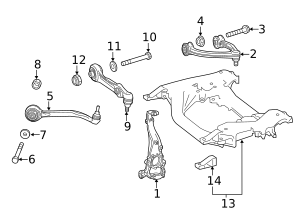 217-330-49-00 - Suspension Control Arm 2017-2021 Mercedes-Benz ...