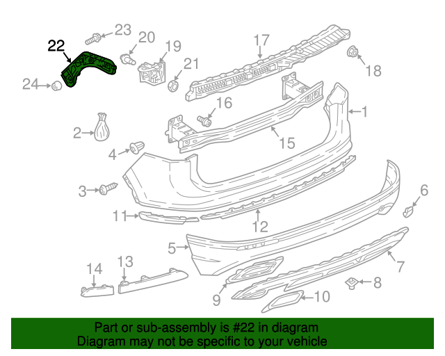 2018-2022 Volkswagen Tiguan OEM NEW 2018-2020 VW Volkswagen Tiguan SEL ...