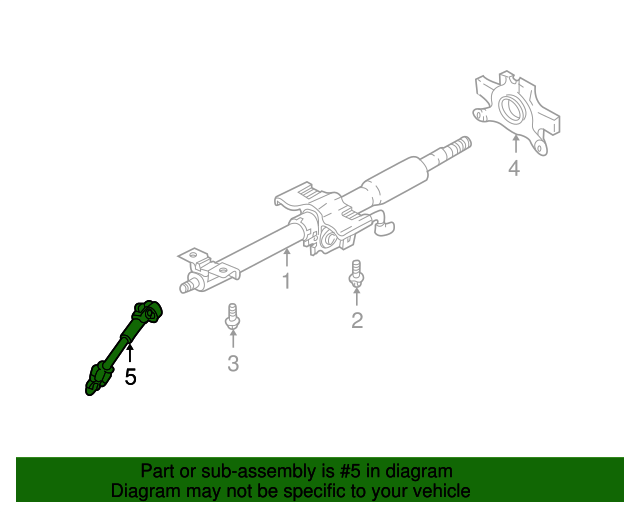 2000-2005 Hyundai Accent Shaft & Joint 56370-25500 | OEM Parts Online
