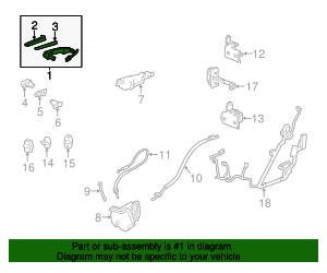 2015-2024 Cadillac Primed Front Exterior Side Door Handle 13598619 GM ...