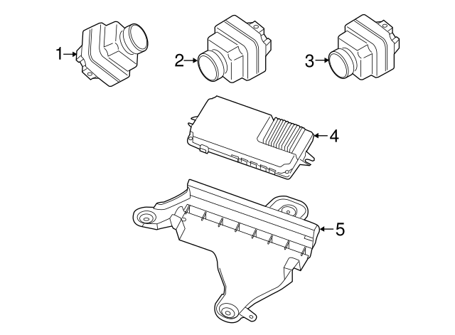 2016-2024 Volvo Rear Camera 32286665 | OEM Parts Online