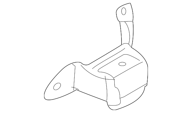 0K30B-32530C - Reservoir Assembly Bracket 2001-2003 Kia Rio | Kia.Parts ...