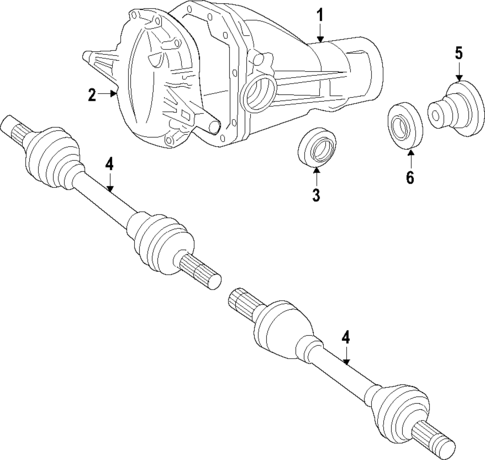 Differential for 2011 Volvo XC60 | Culver City Volvo Parts