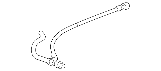 15834773 - Radiator Surge Tank Outlet Hose 2007-2014 GM | Chevrolet ...