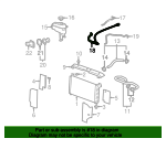 15834773 - Radiator Surge Tank Outlet Hose 2007-2014 GM | Chevrolet ...