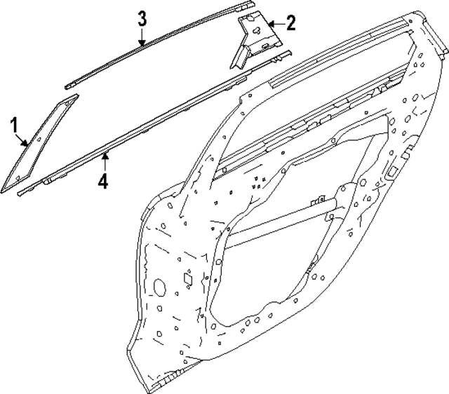 Genuine Applique for 2023-2024 Hyundai Ioniq 6 | Part# 83280-KL000 ...