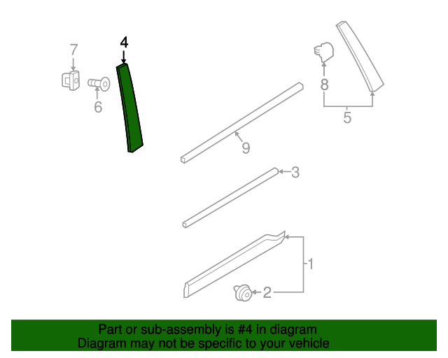 31688692 - Door Applique - 2016-2020 Volvo XC90 | Volvo OEM Parts Direct