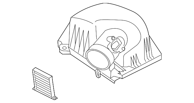 2021-2022 GM Air Cleaner Housing Cover 42709788 | GM Parts Center