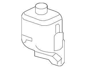 2009-2015 Honda Pilot Reservoir Tank 19101-RN0-A00 | Cheaper Honda Parts