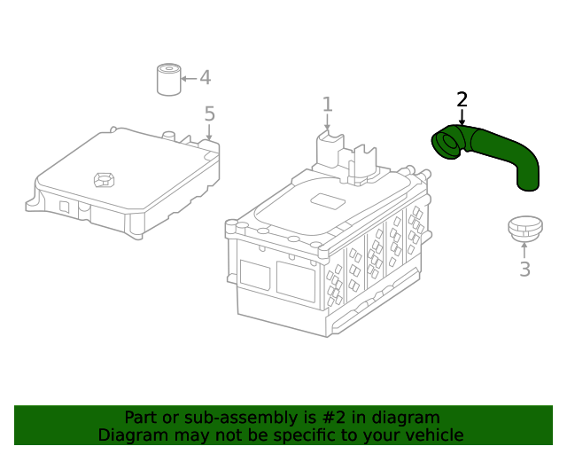 223-340-06-00 - Vent Pipe 2021-2023 Mercedes-Benz | Mercedes-Benz USA Parts