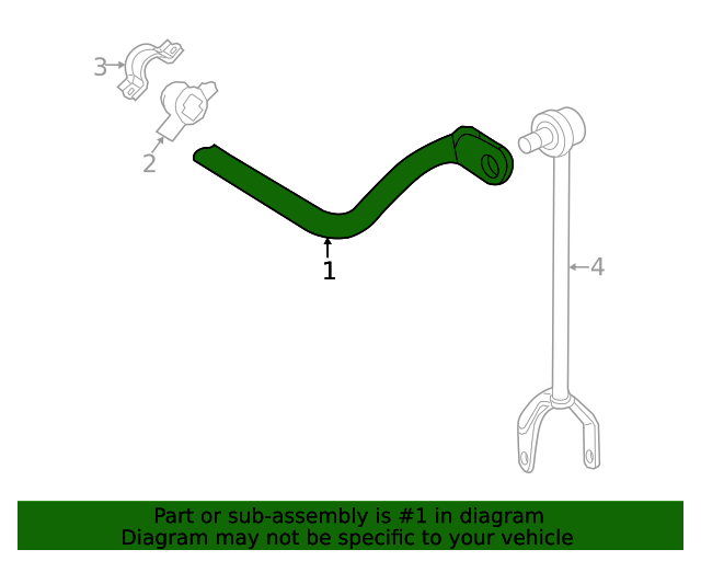 Toyota Stabilizer Bar 48812-62010 | Auto Parts