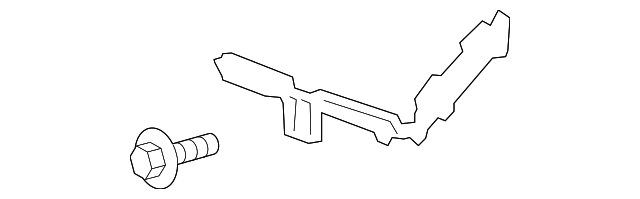 52576-06160 - Side Retainer - 2018-2024 Toyota Camry | OEM Genuine ...