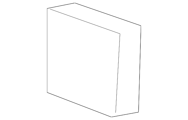 2018-2024 Toyota Camry Bumper Cover Pad 52463-06140 | Toyota Parts Center