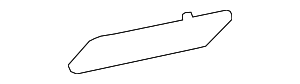 81910-06070 - Reflector Panel 2018-2024 Toyota Camry | Longo Toyota Parts