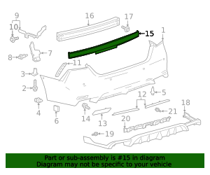2018-2024 Toyota Camry Absorber 52615-06190 | Sparks Parts