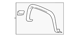 2017-2022 Chevrolet Colorado Rear Driver Side Wheel Opening Rear ...