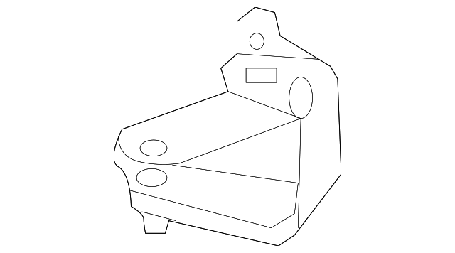 906-631-06-00 - Reinforcement Bracket 2010-2018 Mercedes-Benz ...