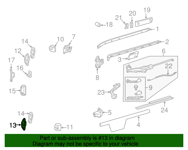 906-766-02-61 - Slide 2010-2018 Mercedes-Benz | Mercedes-Benz USA Parts