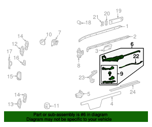 906-820-41-00-64 - Lower Track 2014-2018 Mercedes-Benz | Mercedes-Benz ...