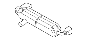 18-30-8-652-318 - Rear Muffler - 2017-2022 BMW | Buy BMW Parts Now