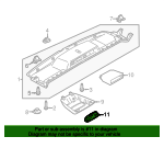 2018-2019 Ford Courtesy Lamp FK2Z-13776-AA | TascaParts.com