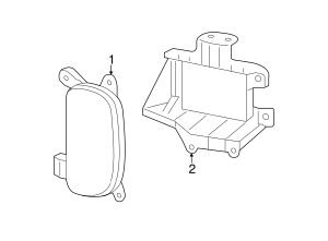 2014-2015 Kia Sorento Reflector 92406-2P700 | OEM Parts Online