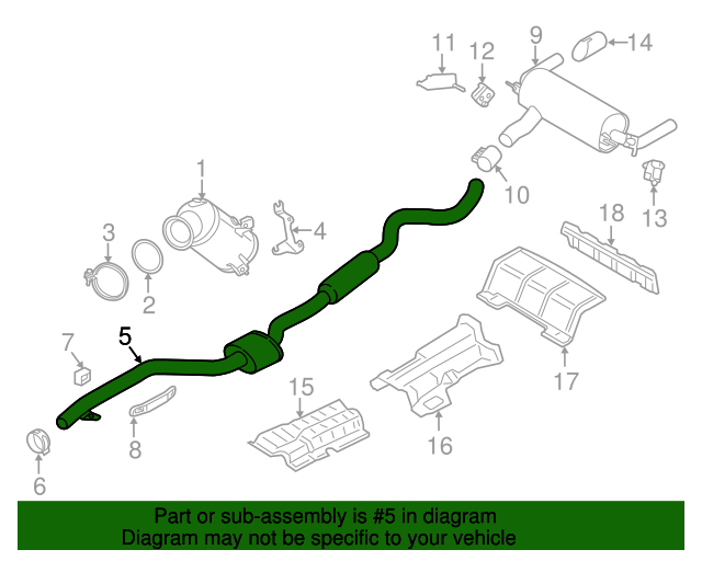18-30-8-638-778 - Muffler & Pipe - 2017-2021 BMW | BMWPartsHub