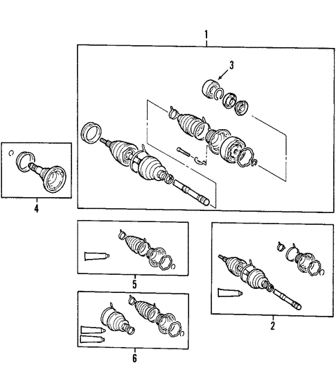 Axle Shafts & Joints for 2005 Lexus RX330 | Lexus of Stevens Creek Parts