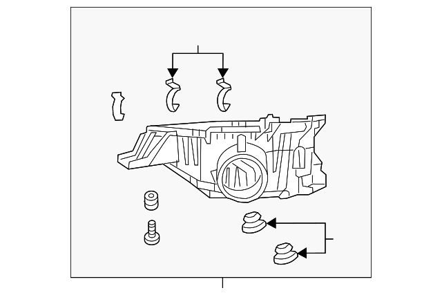 2012-2014 Honda CR-V Air Cleaner Body 17201-R5A-A00 | Honda Factory Parts
