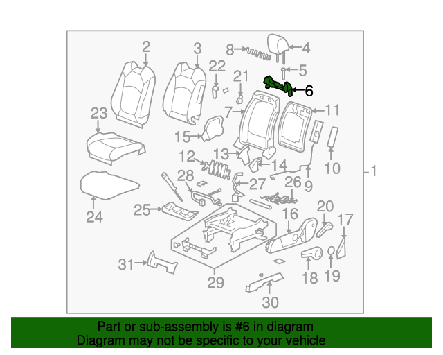 2007-2017 GM Support 15899723 | Auto Parts Express