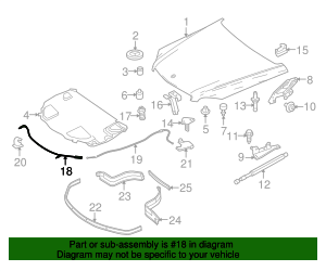 253-880-63-06-64 - Release Cable 2016-2022 Mercedes-Benz | Mercedes ...