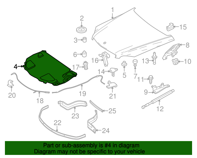 Mercedes-Benz OEM Insulator Part# 253-682-00-26 | OEM Vehicle Parts